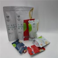 China Transparent Window Plastic Pouches Packaging For Coconut Sugar Sachet for sale