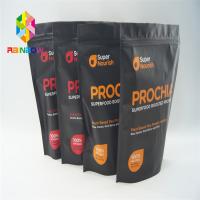 China Customized Printing Stand Up Bags Tear Notches For Snacks / Candy / Biscuits for sale