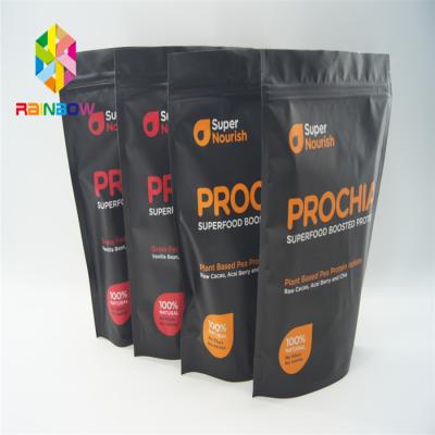 China Customized Printing Stand Up Bags Tear Notches For Snacks / Candy / Biscuits for sale