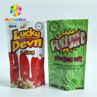 China Aluminum k Snack Bag Packaging , Foil Laminated Stand Up Bags For Cotton Candy for sale