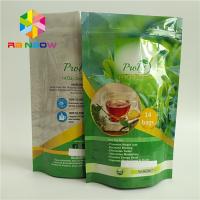 China Food Grade Stand Up Zipper Pouch Plastic Heat Sealed For Tea / Coffee for sale