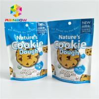 China Reusable Stand Up Bags Customized Printing Tear Notches For Cookie for sale