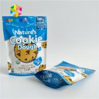China Reusable Stand Up Bags Customized Printing Tear Notches For Cookie for sale