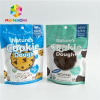 China Reusable Stand Up Bags Customized Printing Tear Notches For Cookie for sale