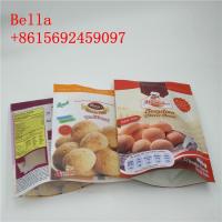 China Zip Lock Snack Packaging Bags SGS FAD Certificated With Clear Bottom for sale