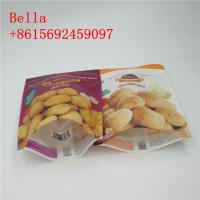 China Zip Lock Snack Packaging Bags SGS FAD Certificated With Clear Bottom for sale