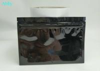 China Foil Plastic Stand Up Pouch Packaging Three Side Sealed CMYK Color For Jewelry Gift for sale