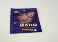 China Aluminum Foil Herbal Incense Packaging Matte OPP Material With Transparent Color for sale