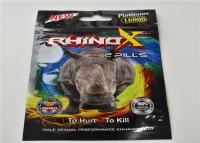 China Rhino Enhancer Herbal Incense Packaging Matte Finishing With Re - Closable Zipper for sale
