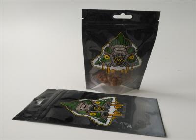 China THC Resealable Herbal Incense Packaging , Plastic Zipper Bags For Pill Packaging for sale