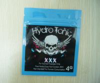 China High Barrier Herbal Incense Packaging , PE Material Plastic Zipper Bags for sale