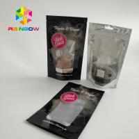 China Clear Window Stand Up Pouch Bags For Food / Candy / Coffee 10000 MOQ for sale