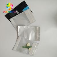 China Clear Window Stand Up Pouch Bags For Food / Candy / Coffee 10000 MOQ for sale
