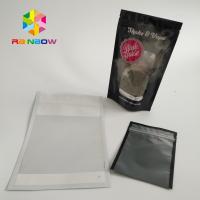 China Clear Window Stand Up Pouch Bags For Food / Candy / Coffee 10000 MOQ for sale