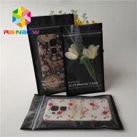 China Noni Mobile Cable Plastic Pouches Packaging Non Leakage With Top Zip Locker for sale