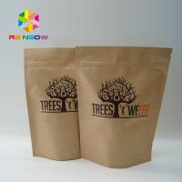 China Individual Small  Snack Food Packaging Customized Brown Kraft Paper For Popcorn for sale