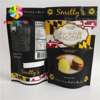 China CMYK Color Custom Printed Snack Bags 100 - 140micron Thickness With FDA Certification for sale