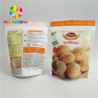 China Foil Laminated Snack Food Packaging Bags Matte Surface Finish For Biscuit for sale
