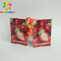 China Three Side Heat Seal Packaging Bags Small Size Mylar Moisture Barrier For Cotton Candy for sale