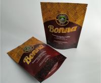 China Food Grade Plastic Pouches Packaging , Heat Seal Matt Stand Up Coffee Pouches for sale