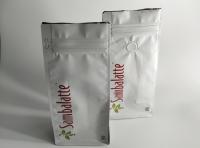 China Flat Square Plastic Pouches Packaging Block Bottom For Coffee Industrial for sale