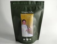 China Laminated Custom Plastic Pouches Packaging Zipper Top Sealing With Valve for sale