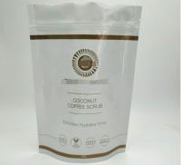 China White Glossy Cosmetic Packaging Bag , Stand Up Aluminum Foil Bag For Body Soaks for sale