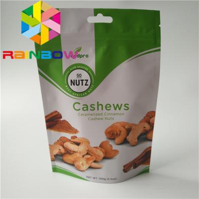 China Foil Laminated Custom Snack Packaging 100g Mylar k For Biscuit / Dried Fruit for sale
