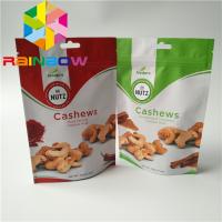 China Resealable Snack Bag Packaging FDA Certificate With MOPP / VMPET / PE Material for sale