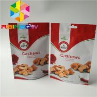 China Resealable Snack Bag Packaging FDA Certificate With MOPP / VMPET / PE Material for sale