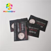 China Stand Up Zip Seal Bags For Facial Makeup Round Beauty Cotton Pads Fr-20181019-2 for sale