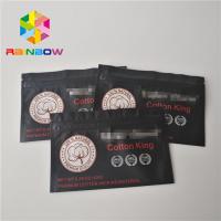 China Stand Up Zip Seal Bags For Facial Makeup Round Beauty Cotton Pads Fr-20181019-2 for sale