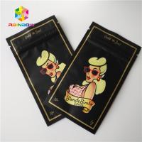 China Three Side Sealed Plastic Pouches Packaging For Clothing / Girl Accessories for sale