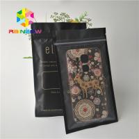 China Plastic Material Custom Printed Stand Up Pouches For Mobile Phone Case for sale