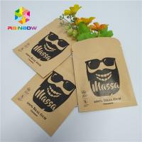 China Pill Foil Pouch Packaging Customized Sample Kraft Paper Three Side Sealed Pouch for sale