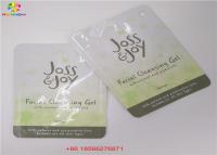 China Matte Finished Hologram Foil Zip Lock Bags Face Mask Cosmetic Sample Flat Pouch for sale