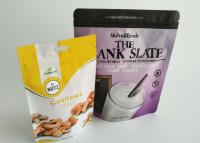 China Cocao Protein Snack Bag Packaging , Stand Up Zipper Pouch Custom Printing Logo for sale