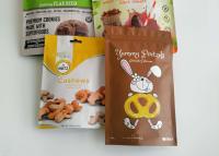 China Dried Food Packaging Bags Aluminum Plastic Zipper Top For Fish Rice Seeds Spices for sale