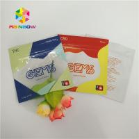 China Three Side Sealed Printed Plastic Bags Gummy Candy Packaging Customized With k for sale