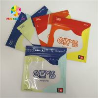 China Three Side Sealed Printed Plastic Bags Gummy Candy Packaging Customized With k for sale