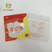 China Three Side Sealed Printed Plastic Bags Gummy Candy Packaging Customized With k for sale