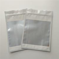 China Garment Holographic Foil Pouch Packaging k Clear Front For Sock / Underwear for sale