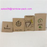 China Smell Proof Mylar Customized Paper Bags Coffee Powder Sachet / Hair Cream Packaging for sale