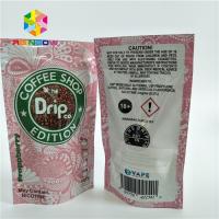 China Laminated Material Plastic Pouches Packaging k Stand Up Bags With One Way Valve for sale