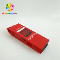 China Kraft Paper Side Gusset Stand Up Coffee Pouches , Sealed Plastic Bags Custom Printing for sale