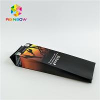 China Kraft Paper Side Gusset Stand Up Coffee Pouches , Sealed Plastic Bags Custom Printing for sale
