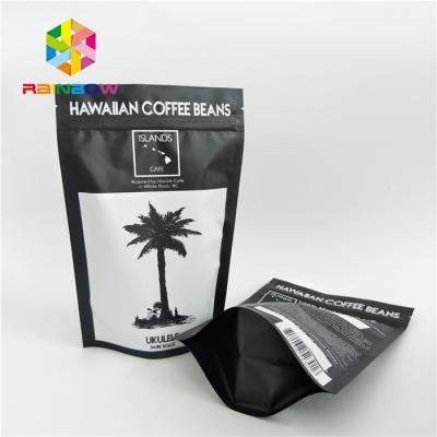 China Powder Tea Nut Plastic Pouches Packaging Aluminum Foil Custom Printing With Valve for sale