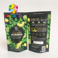China Stand Up k Plastic Pouches Packaging Aluminum Foil Lined Matcha Powder Green Tea Bag for sale