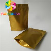 China Poly k Mylar Plastic Pouches Packaging Aluminum Foil Stand Up Zipper Bag For Snack for sale