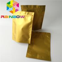 China Poly k Mylar Plastic Pouches Packaging Aluminum Foil Stand Up Zipper Bag For Snack for sale